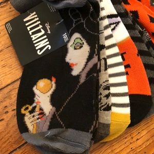 Disney | Accessories | New Special Disney Villains Socks | Poshmark